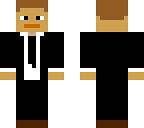 white shirt with tie | Minecraft Skins