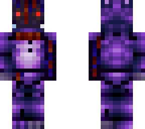 fnaf 2 withered bonnie | Minecraft Skins