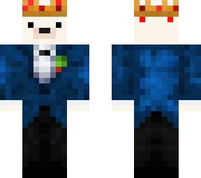 blue tux | Minecraft Skin