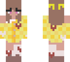Blushi (2) Yellow Yaks MCC scuffed | Minecraft Skin