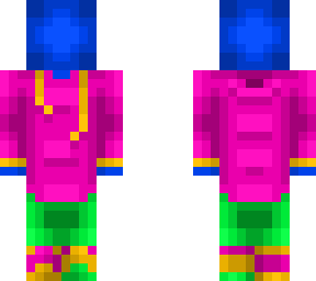 fWhip MCC Scuffed. ANONYMISATION: BLUE. | Minecraft Skin