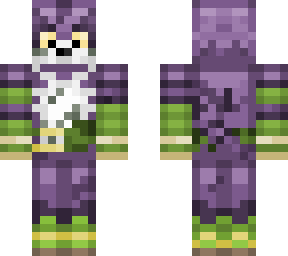 Hangry Cat Sonic Prime | Minecraft Skin