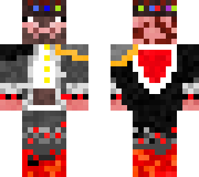 Nether God Technoblade | Minecraft Skin