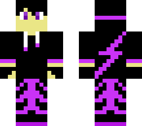 Purple gamer | Minecraft Skin