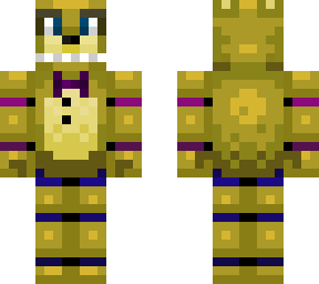 Spring Bonnie Suit (WIlliam Afton) | Minecraft Skin