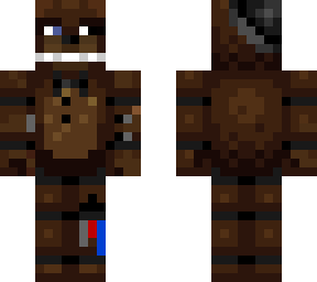Withered Freddy | Minecraft Skin
