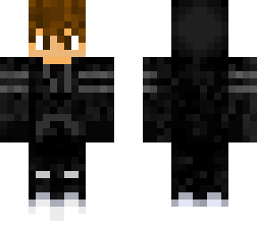 Black Hoodie | Minecraft Skin