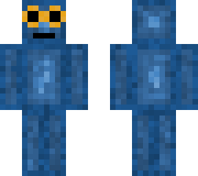 Blue muppet | Minecraft Skin