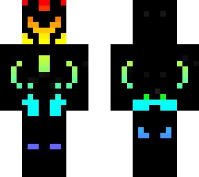 Cool RGB Knight. | Minecraft Skin