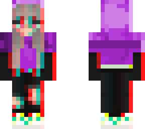 glitch girl | Minecraft Skins