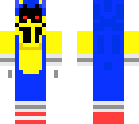 Rewrite Sonic (VS.Rewrite FNF) | Minecraft Skin