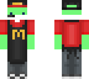 mc donalds frog[slim] | Minecraft Skin