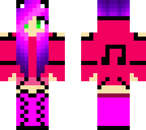 McJazzJasmineJR (The Magenta Beauty) | Minecraft Skin
