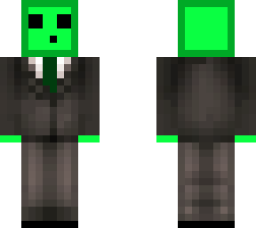 slime in suit | Minecraft Skin