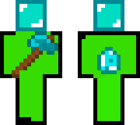 Diamond dude | Minecraft Skin