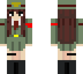 Fem military | Minecraft Skin