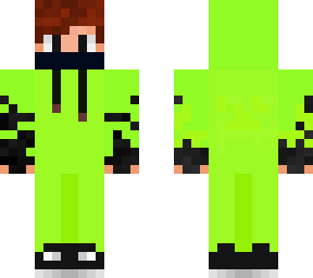 Green cute boy | Minecraft Skin