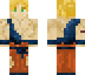 son goku dragonball dbz dbs blue blond green eyes goku family ...