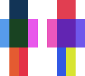 random colours | Minecraft Skin