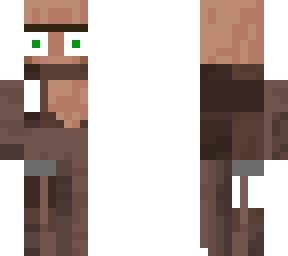 Surprised Villager | Minecraft Skin