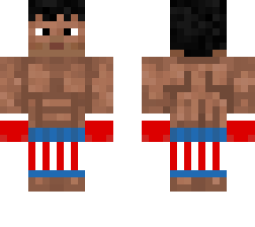 sylvester stallone (ROCKY BALBOA) | Minecraft Skin