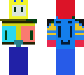 708 Entity Rainbow | Minecraft Skin