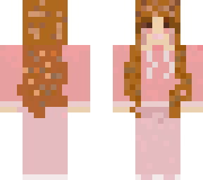 Aesthetic pink | Minecraft Skin