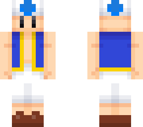 blue toad | Minecraft Skins