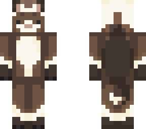 Ferret base Darker Brown | Minecraft Skin
