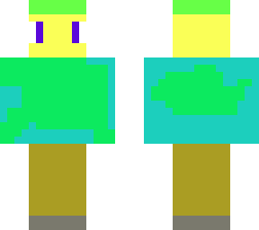 Green Boy hair | Minecraft Skin