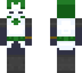 Castle Crashers Green Knight Minecraft Skin