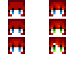 how i shade hair | Minecraft Skins