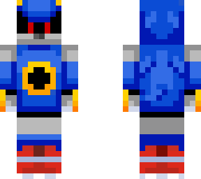 metal sonic tripolar | Minecraft Skins