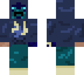 Skulk infested steve Version 3.0 | Minecraft Skin