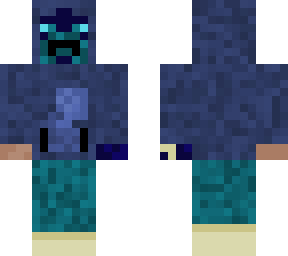 Skulk infested steve | Minecraft Skin