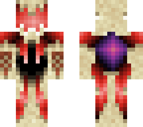 Temple Guardian 80% done | Minecraft Skin