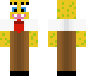 bob esponja | Minecraft Skin
