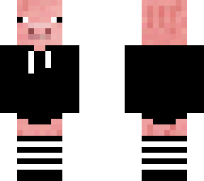 Minecraft Pig Face Pixel Art