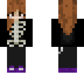 ginger emo girl | Minecraft Skin