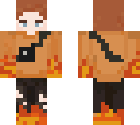 Ginger fire | Minecraft Skin