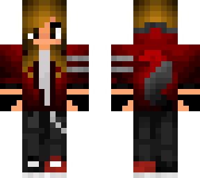 Red hoodie | Minecraft Skin