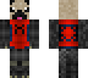 Spider-Man Godzilla Warrior Pug | Minecraft Skin