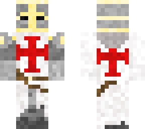 knight medieval jesus christian helmet | Minecraft Skins