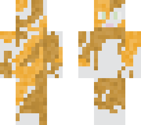 A calico cat | Minecraft Skin