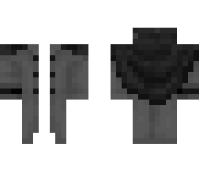 black trench coat | Minecraft Skin