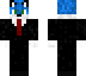 Blue Wolf | Minecraft Skin