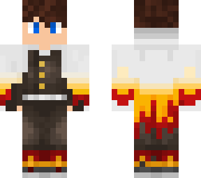 Custom Rengoku | Minecraft Skin