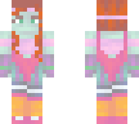 doused in gasoline - Cleo | Minecraft Skin