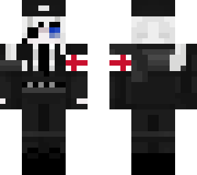 Male general england flag | Minecraft Skin