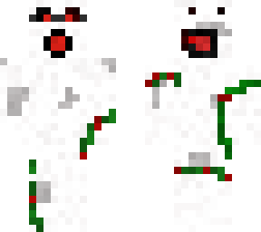 old happy,angry ghast | Minecraft Skin